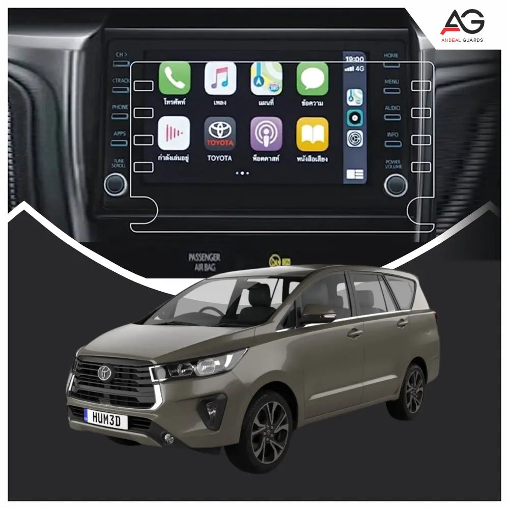 Toyota Innova Facelift 8 Inch [2021-Running] Screen Protector – Andeal ...